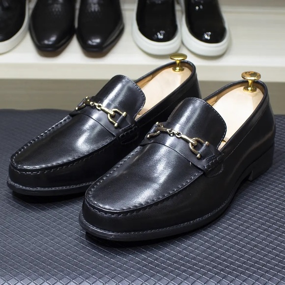 Shoes | Mens Classic Black Italian Loafers | Poshmark